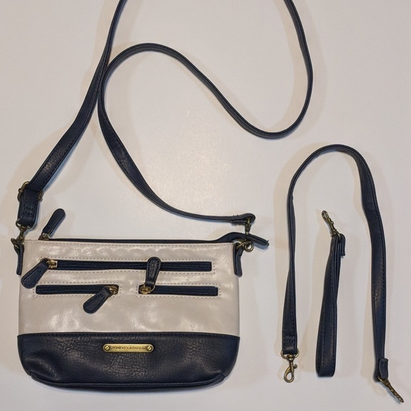 Stone Mountain Accessories | Bags | Stone Mountain 4 In Navybone Purse ...